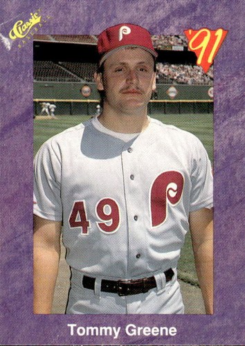 Tommy Greene 1991 Classic Game #66 Philadelphia Phillies | eBay