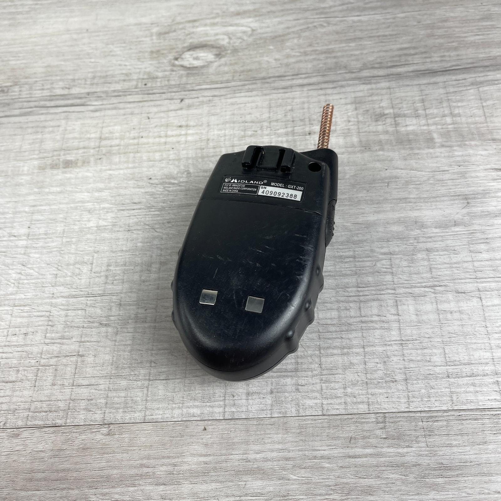 Midland GXT-200 Black Wireless 22-Channels 7-Mile Two Way Radio Walkie ...