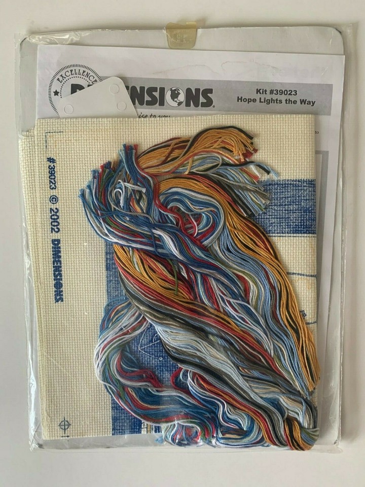 Dimensions No Count Cross Stitch Hope Lights the Way Lighthouses 39023 ...