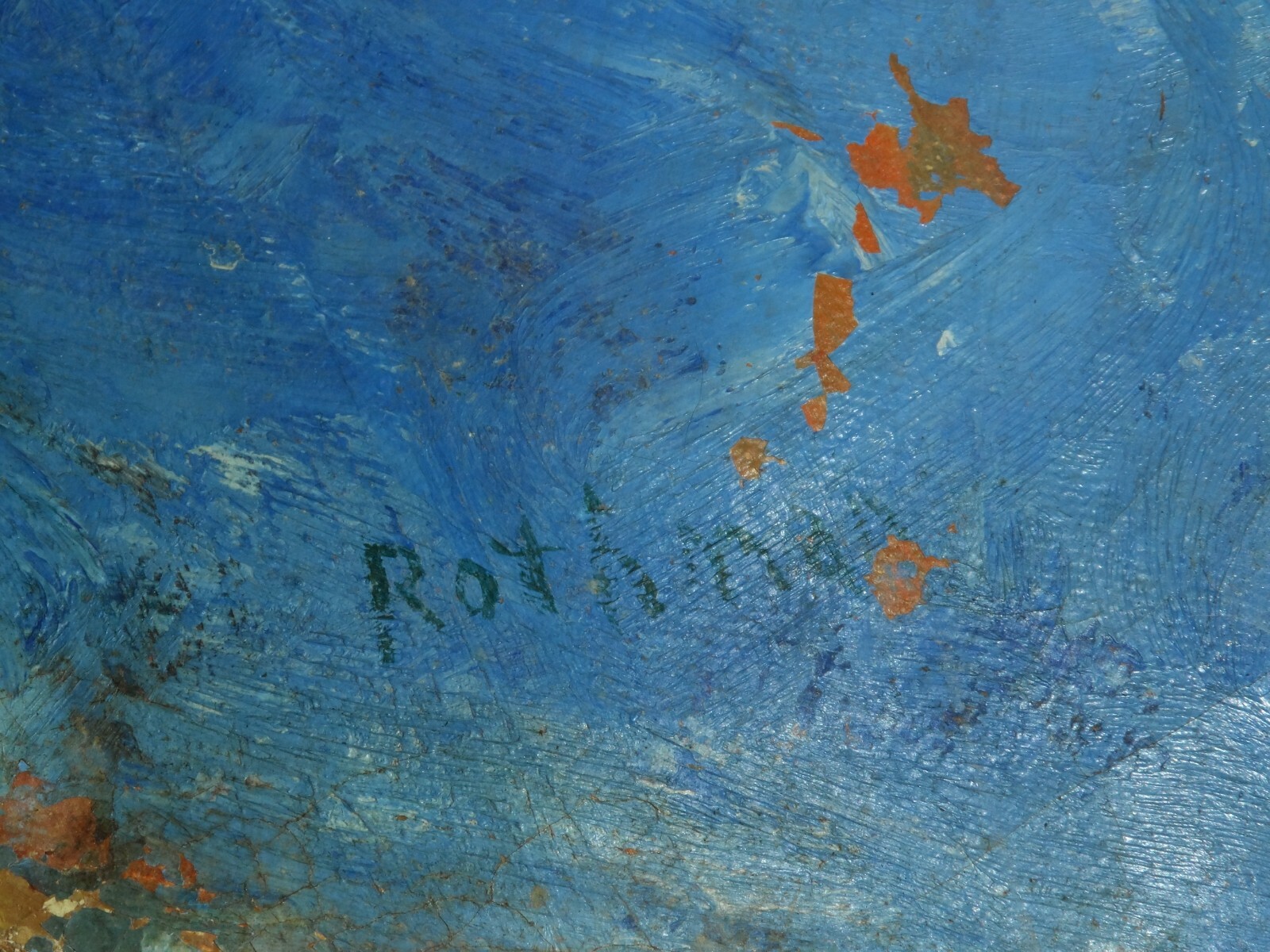 ROTHMAN SIGNED ORIGINAL OIL PAINTING TITLED "THE BRASS RING" | eBay