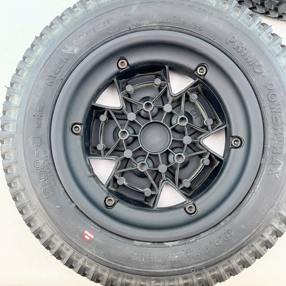Quantum Edge Wheelchair Tires 3.00-8 Wheels For Pride Mobility Wheel ...