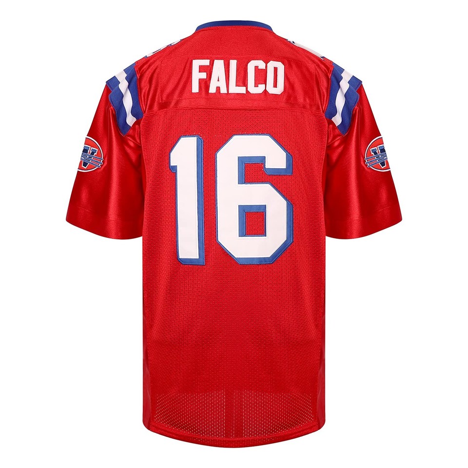 Shane Falco Jersey #16 The Replacements Movie Football Jersey Men Red ...
