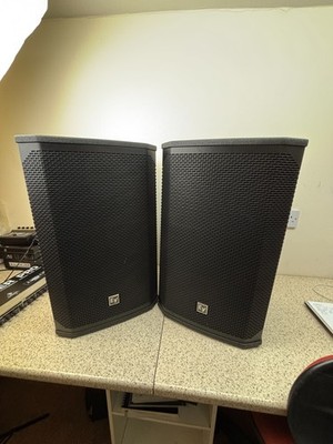 EV EKX 12 Passive speakers Black single 12" two way 90degreesx60degrees ...