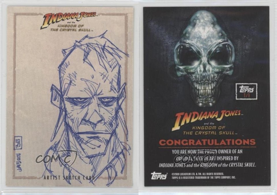 2008 Topps Artist 1/1 Jason Keith Phillips Auto Sketch 11jz | eBay