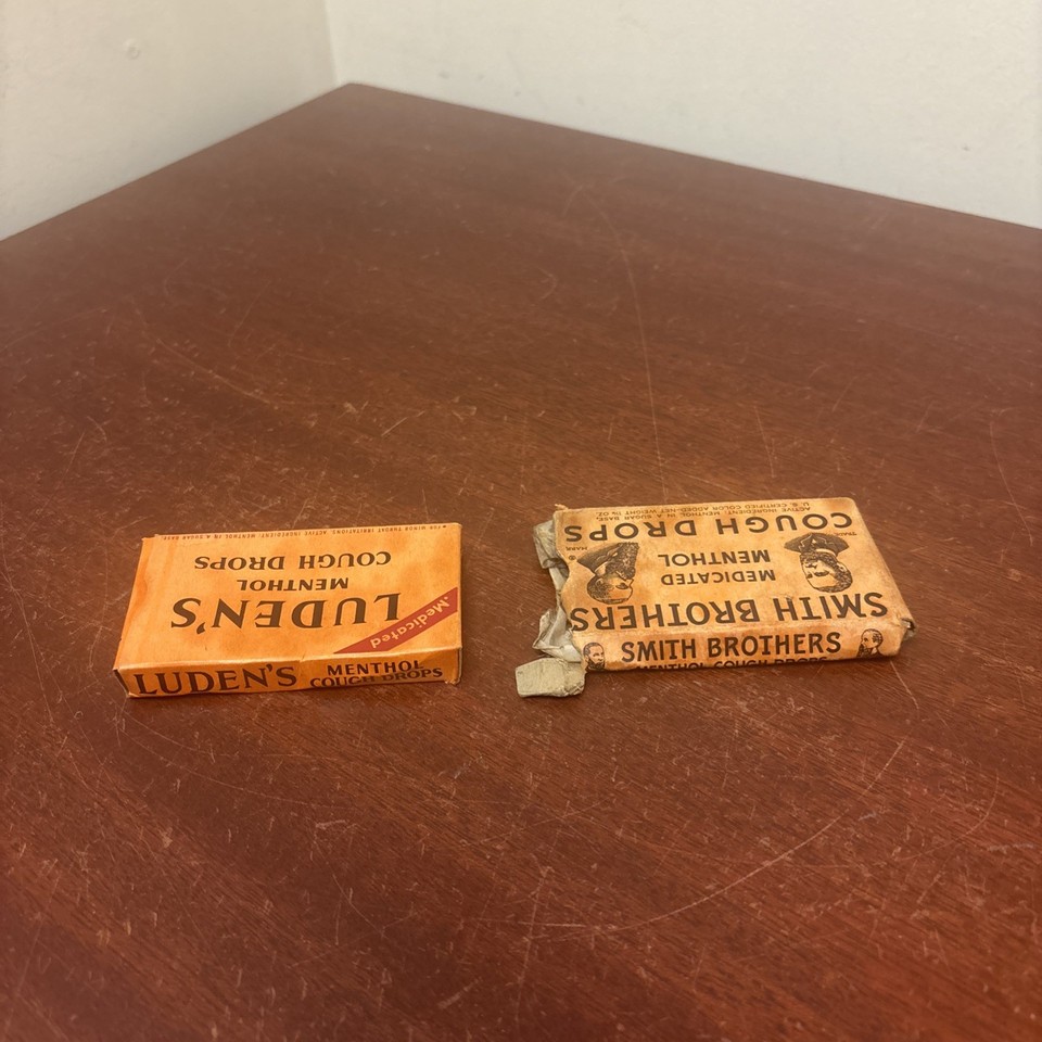 Vintage Smith Brothers & Luden’s Menthol Cough Drops Box | eBay