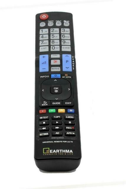 EARTHMA RC299 Universal Remote Control for LG Smart 3D LED LCD HDTV TV ...