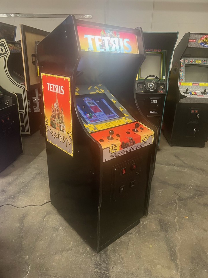 TETRIS ARCADE MACHINE by ATARI 1988 (Great Condition) *RARE* | eBay