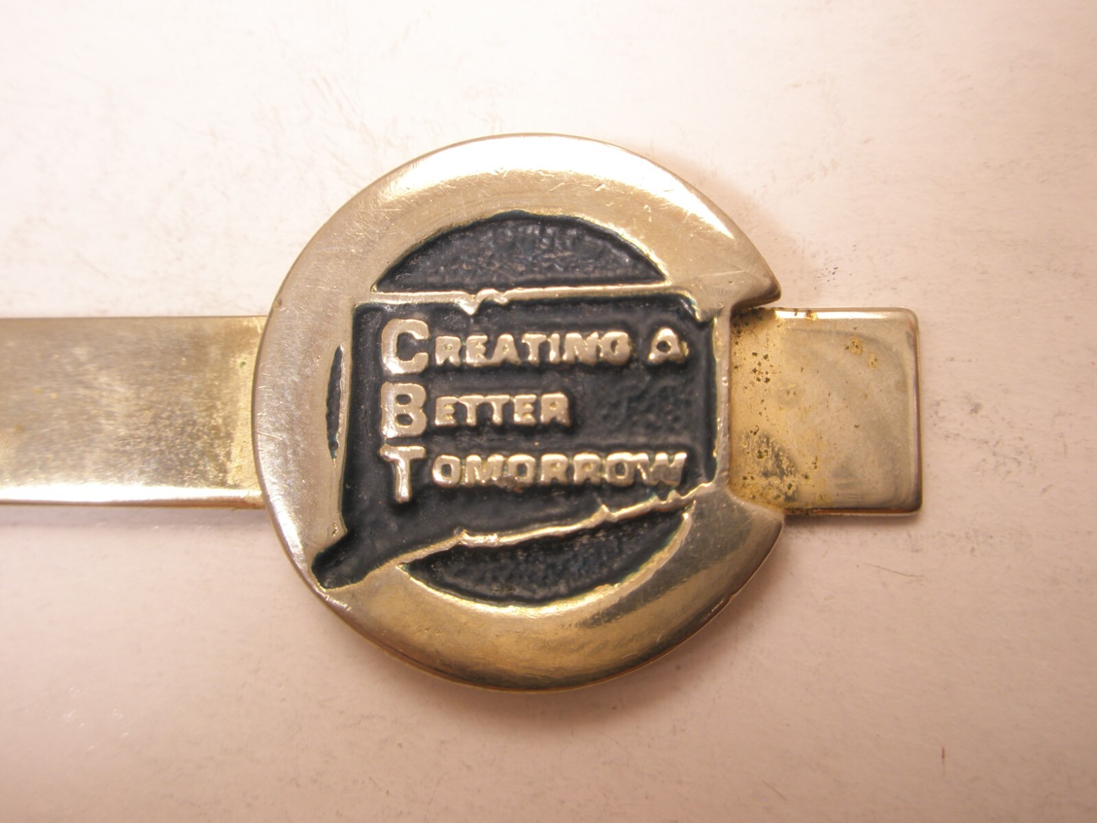 .CBT Creating a Better Tomorrow Slogan Logo Vintage T… - Gem