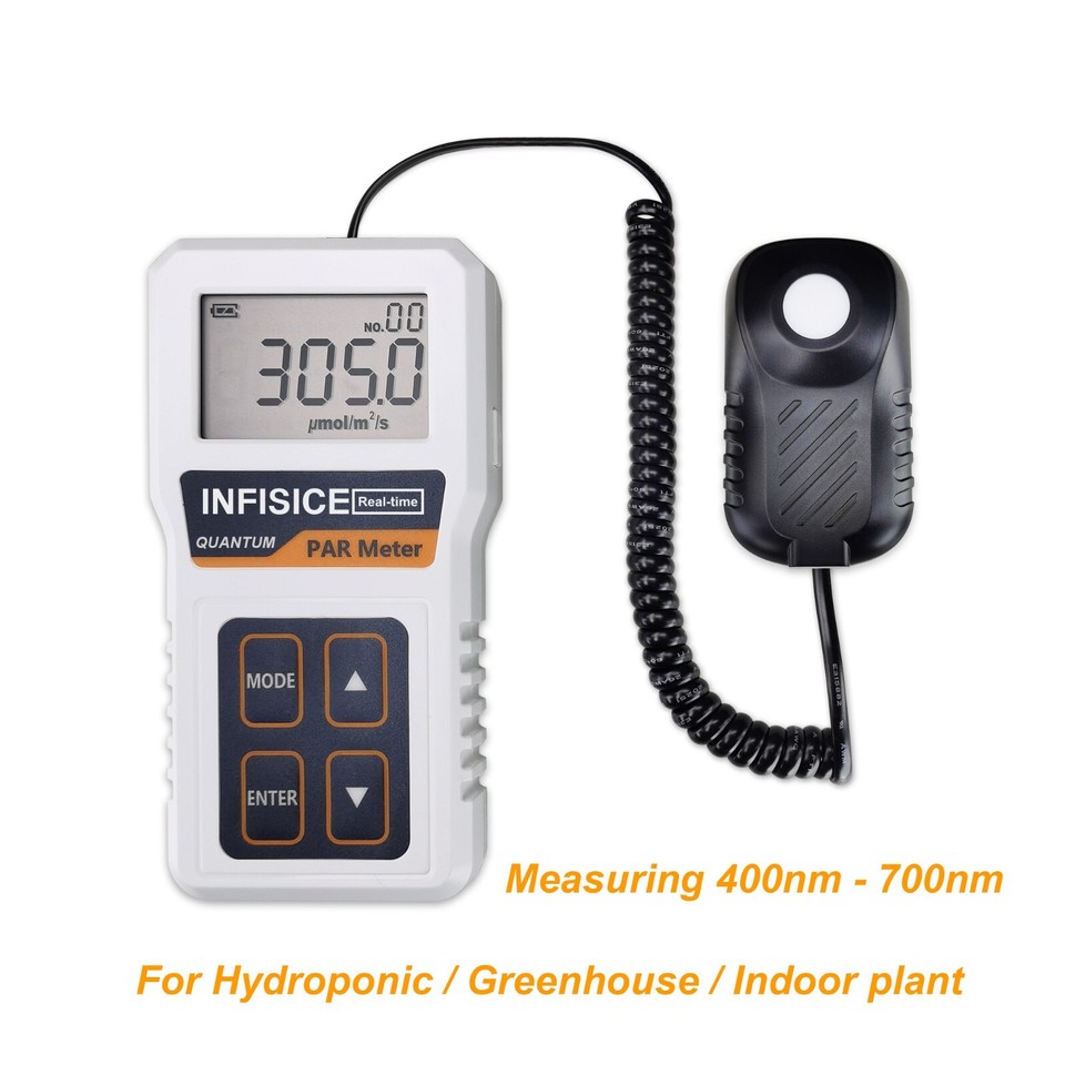 NEW Quantum PAR Meter - High precision, Grow light meter, Indoor plants ...