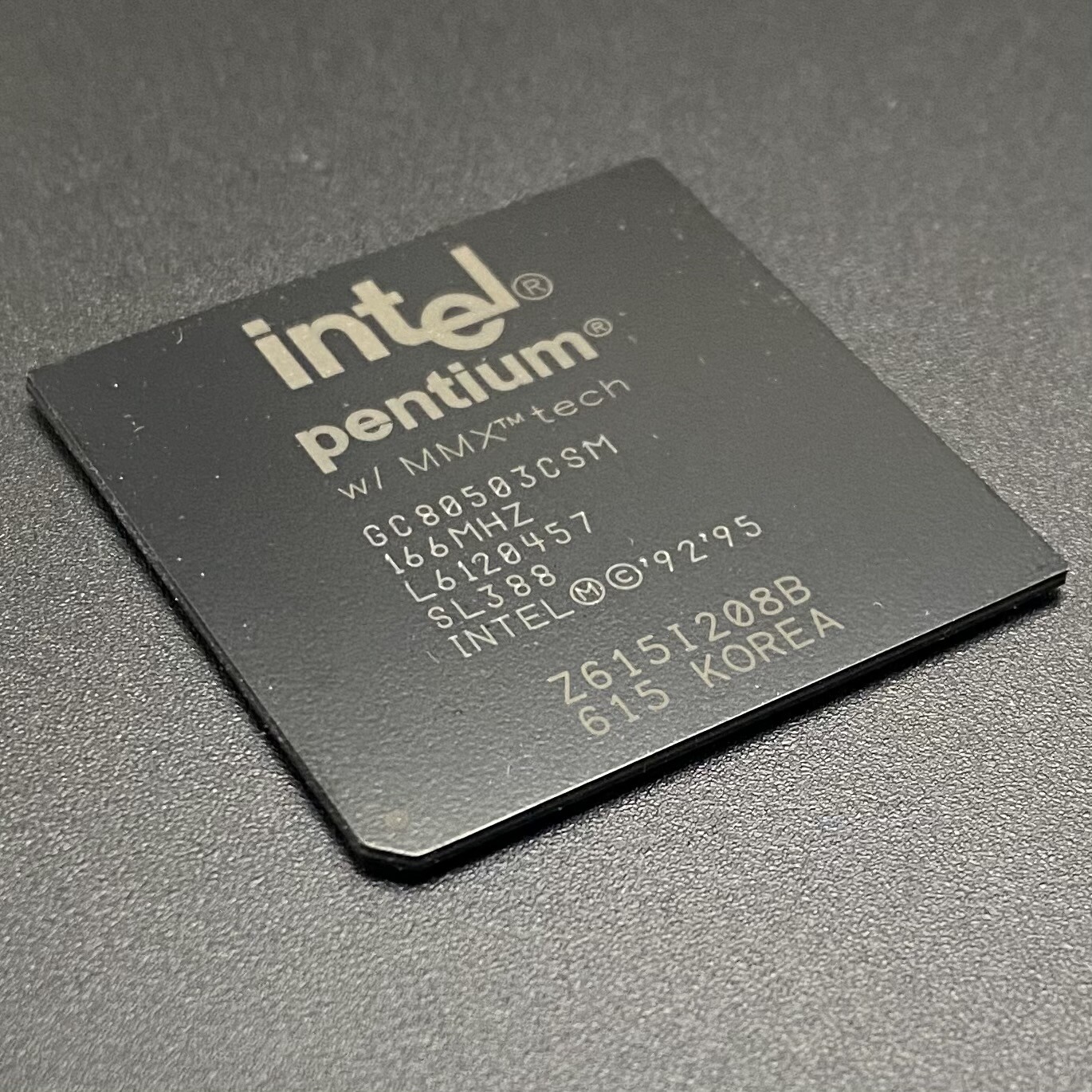 Intel Embedded Pentium MMX GC80503CSM CPU BGA 166MHz SL388 66MHz | eBay