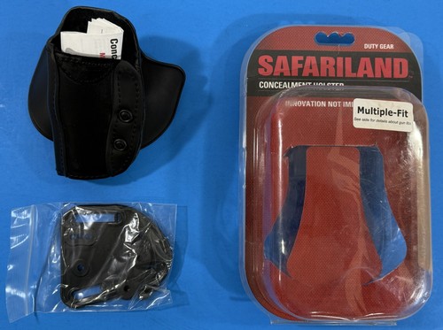 SAFARILAND 568 PADDLE & BELT LOOP CONCEALMENT HOLSTER GLOCK RUGER S&W H ...