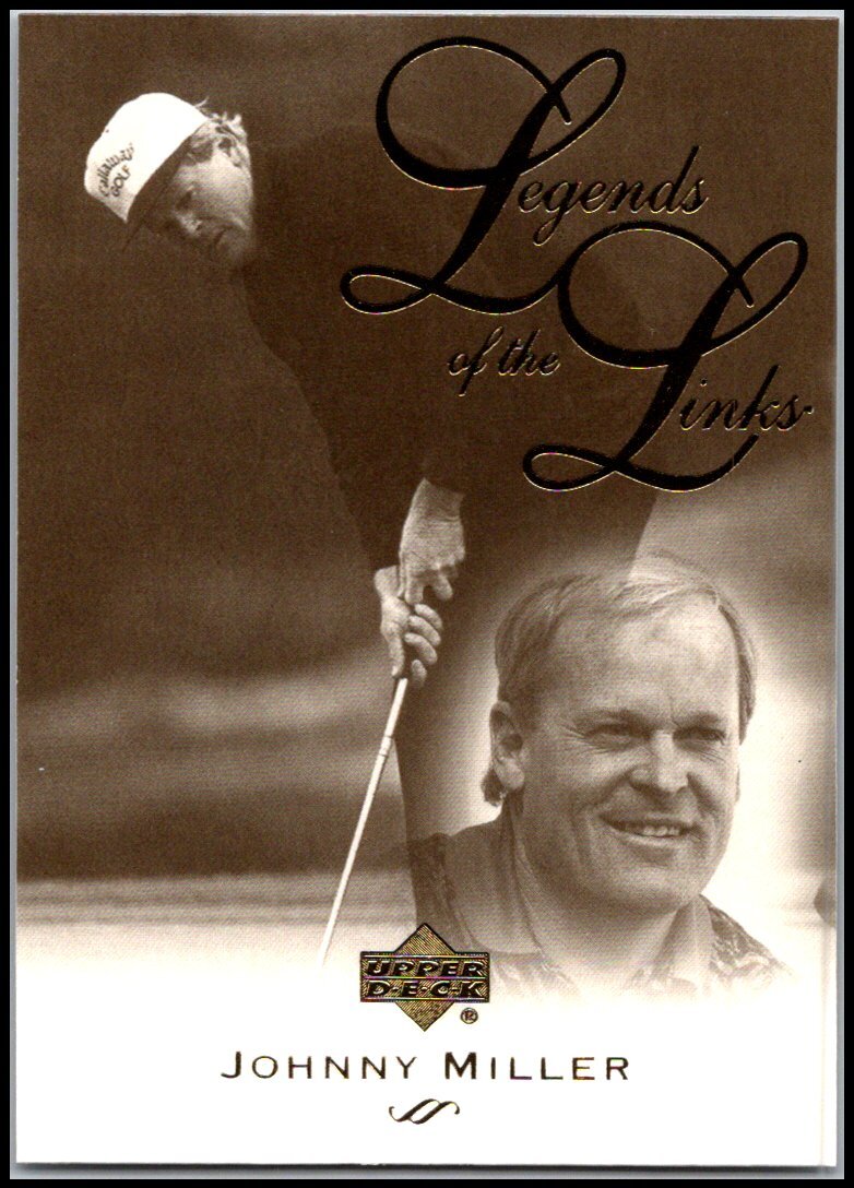 2003 Upper Deck - Legends of the Links #72 Johnny Miller for sale ...