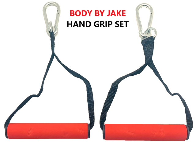 Body by Jake Tower 200 Universal Resistance Bands Hand Grips Handles ...