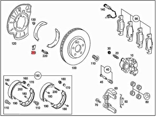 Genuine MERCEDES BBDC A197 C197 C204 C216 Push button 2309880081 | eBay