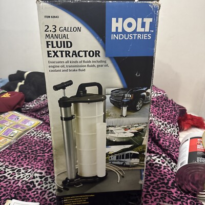 2.3 gallon Manual Fluid Extractor and Dispencer Holt Industries | eBay