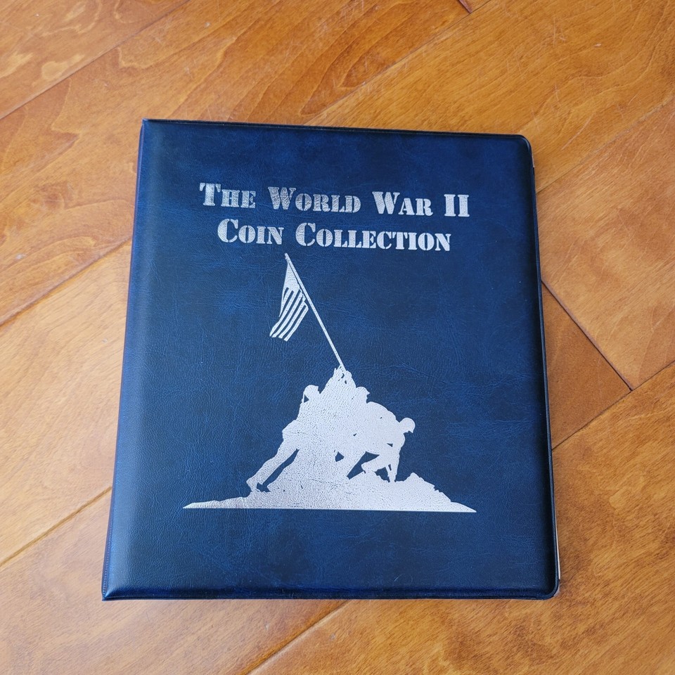 NEW THE WORLD WAR II COIN COLLECTION MYSTIC STAMP BINDER | eBay