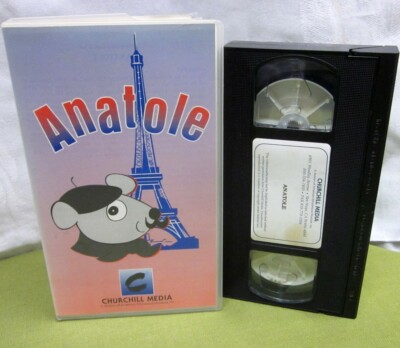 ANATOLE MOUSE Carl Reiner 1995 Eve Titus adaptation VHS kids animation ...