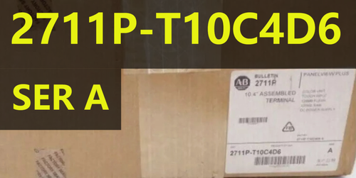 Allen Bradley 2711P-T10C4D6 Panel-View Plus 1000 OIT / HMI Series A 1PC ...