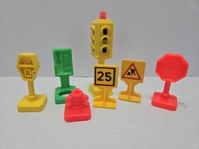 Vintage Fisher Price Little People Signs | eBay