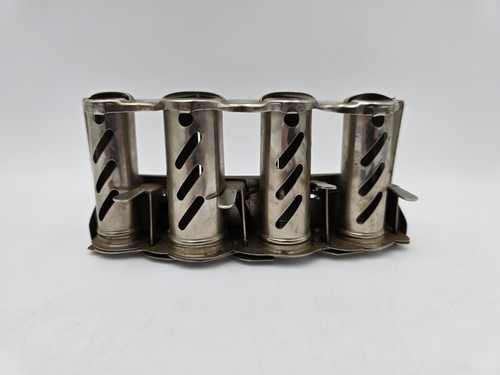 Vintage Metal Belt Coin Change Dispenser 4 Barrels Penny Dime Nickel ...