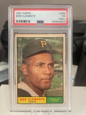 1961 Topps Bob Roberto Clemente #388 Pittsburgh Pirates | eBay