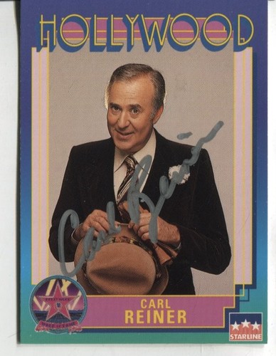 CARL REINER hand signed AUTOGRAPH 615 | eBay UK
