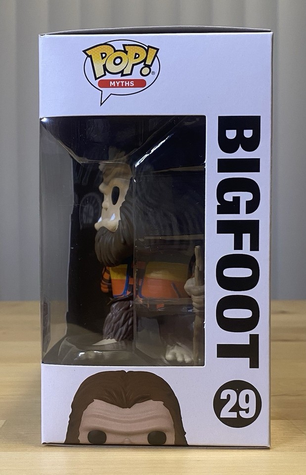 Funko Pop! Myths Bigfoot With Vest #29 Funko HQ Exclusive | eBay
