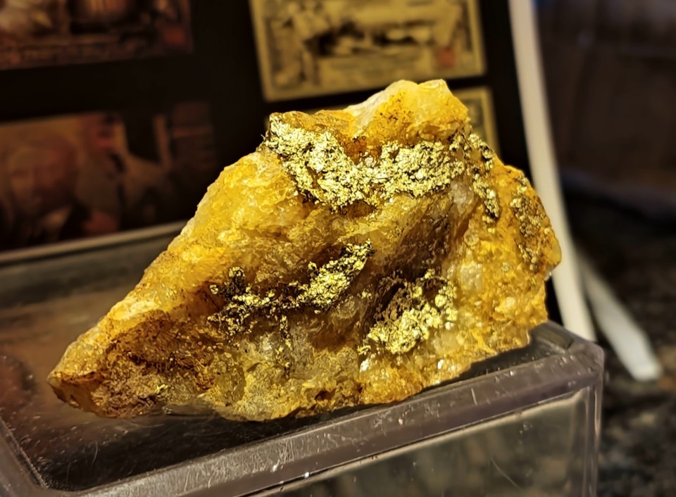Gold Ore Specimen 70g Rich Gold Tellurides Was $169 959 | eBay