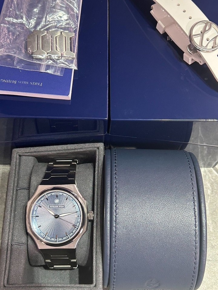 ATELIER WEN Perception PIAO Blue Dial Automatic 40mm 2023 Stainless ...