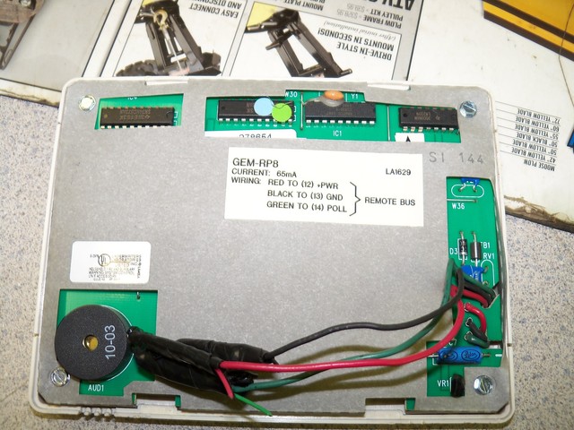 Gemini Computerized Security System Control Panel Keypad Gem-p800 for ...