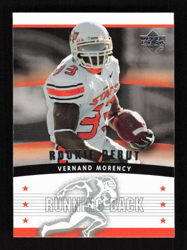 2005 Upper Deck Rookie Debut Vernand Morency #131 RC | eBay