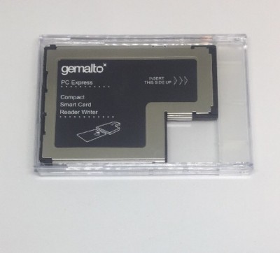 Gemalto PC Express Compact Smart Card Reader Writer HWP114012E | eBay ...