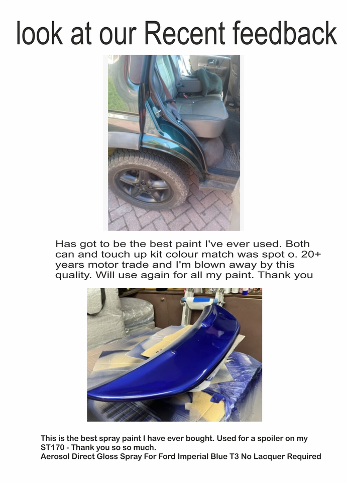 VW Beetle Stonewashed Blue LD5H/5Y Direct Gloss Shine Aerosol Paint ...