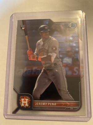 2022 Bowman Chrome Jeremy Pena Rookie Card RC #35 Astros | eBay