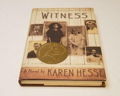 Witness by Karen Hesse (2001, Hardcover W/ Dust Cover) 9780439271998| eBay
