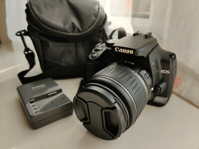 Cannon EOS 400D Digital SLR Camera 18-55mm Starter Kit Set with Bag. | eBay