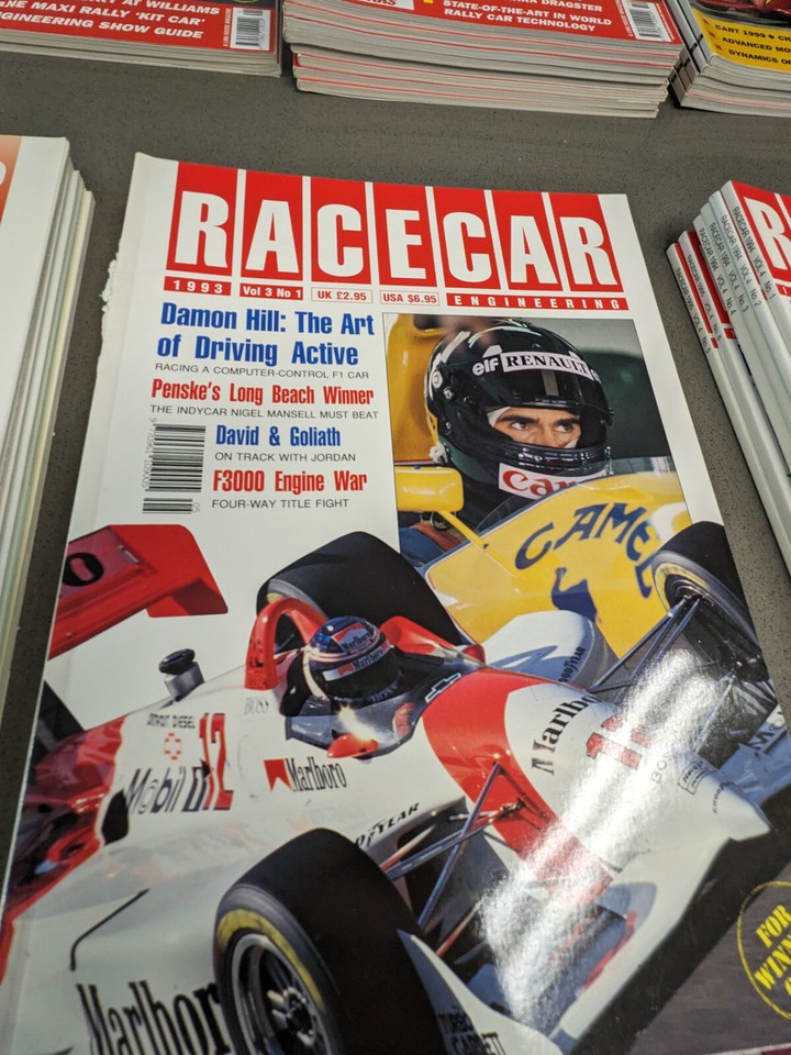 racecar engineering magazine set library 1992-1999 race car | eBay