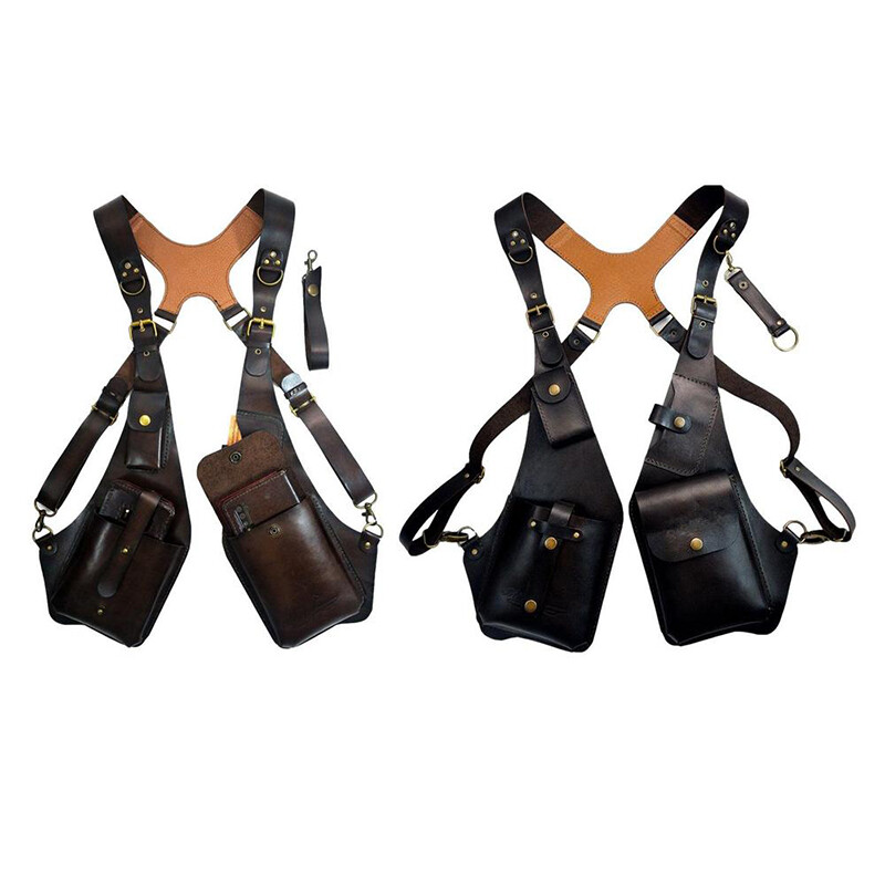 Anti-Theft PU Leather Concealed Underarm Shoulder Holster Bag Phone ...