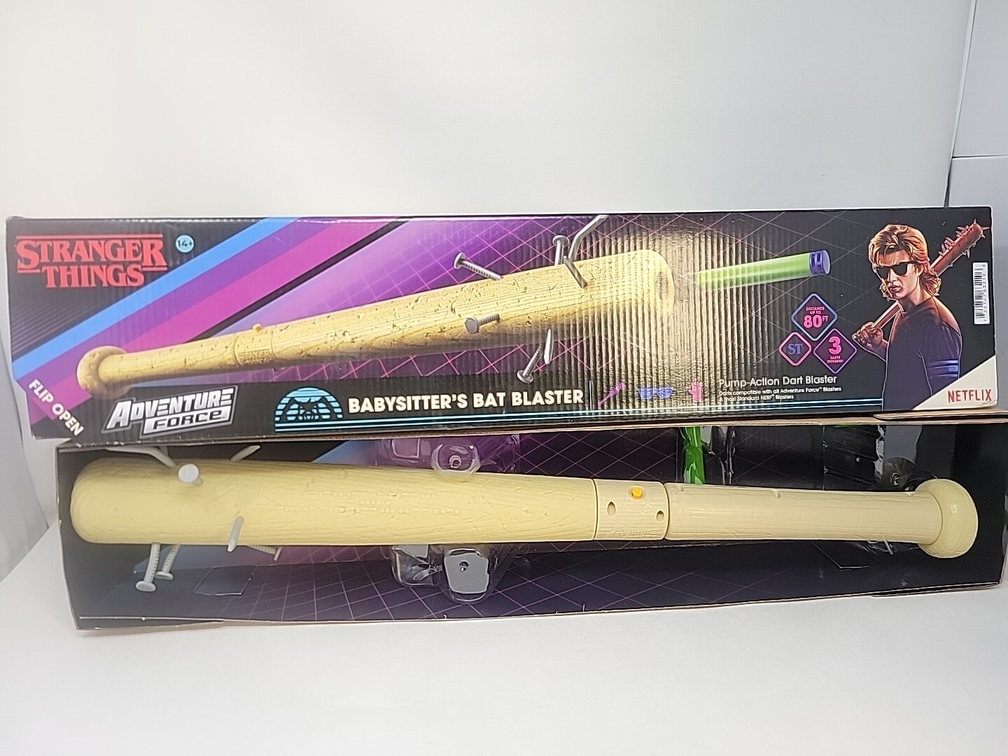 Stranger Things Steves Bat Blaster Adventure Force | eBay