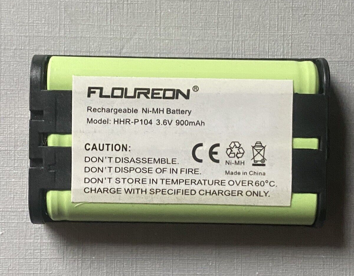 FLOUREON Rechargeable Ni-MH Battery #HHR-P104 3.6V 900mAh | eBay