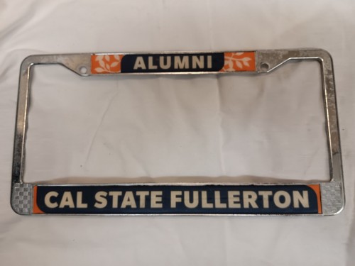 Alumni Cal State Fullerton University California, Car Metal License ...