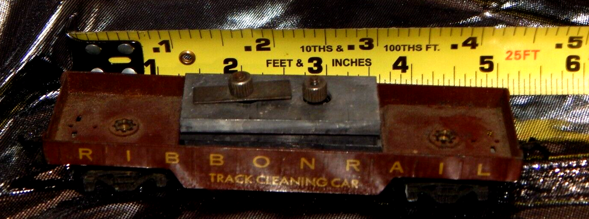 Ribbonrail Track Cleaning Car VINTAGE HO Ribbonrail Track Cleaning Car