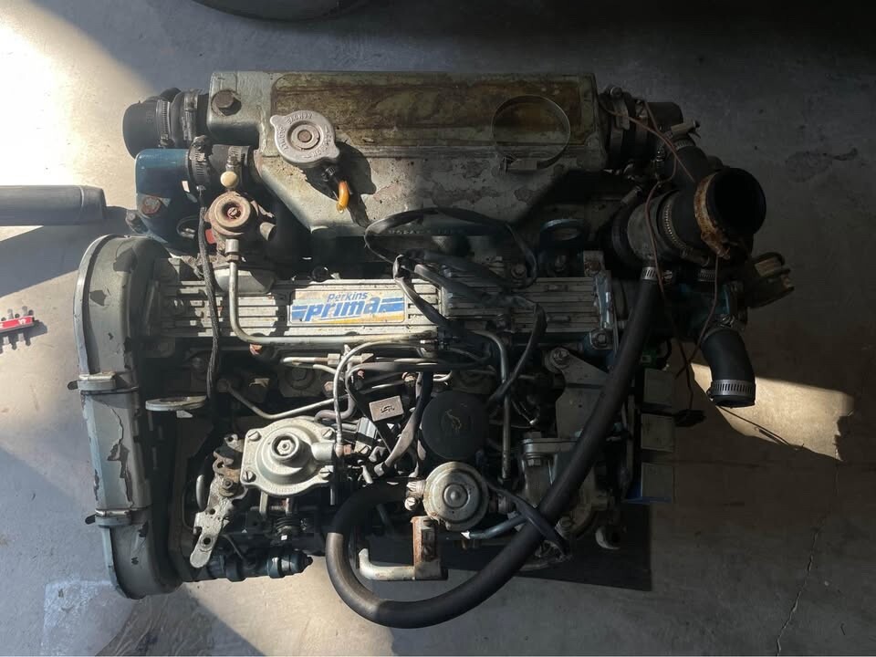 Perkins Prima 80 Marine Diesel Engine m80t prima marine engine | eBay