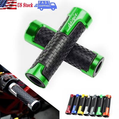 Motorcycle Handlebar Hand Grips for Ninja 400 650 ZX6R ZX9R ZX10R ZX12R ...