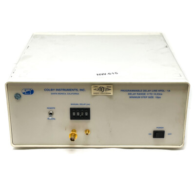 Colby Instruments HPDL-1A Programmable Delay Line PDL Instrument HPDL1A ...