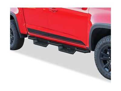 APS Stainless Steel Pocket Steps Running Boards Compatible with Chevy ...