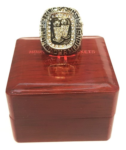 HOUSTON ROCKETS - NBA Championship ring 1994/95 WITH LOGO box | eBay ...