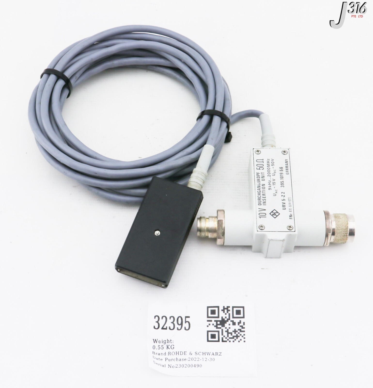 32395 ROHDE & SCHWARZ INSERTION UNIT, 9KHZ - 2000MHZ, 50 OHM URV 5-Z 2 | eBay