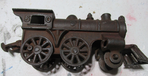 antique toy cast iron steam engine train #50 8" long 3 1/2" tall | eBay