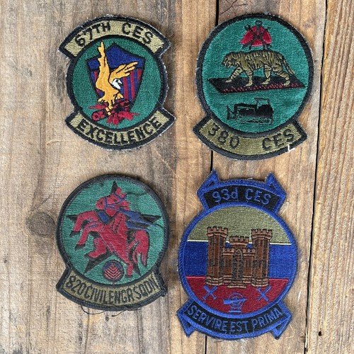 USAF 67th CES, 380 CES, 93rd CES & 820 CES Civil Engineering Squadron ...